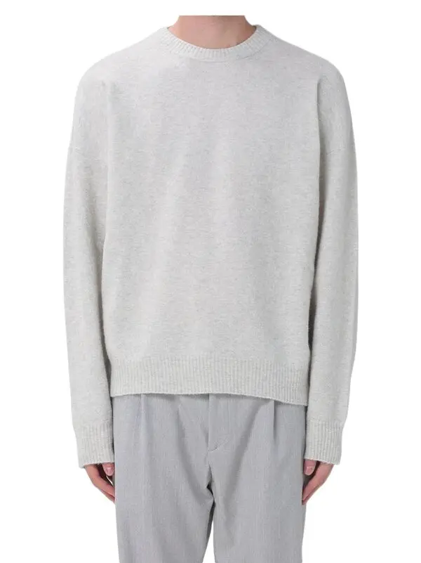 ROBERTO COLLINA Long-sleeved Knitwear - Grey