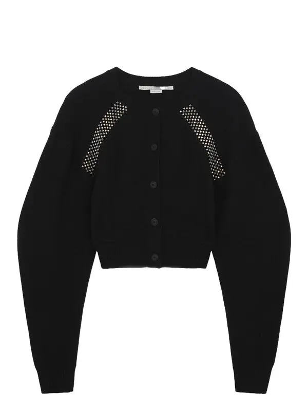 Stella McCartney Embellished Cardigan - Black