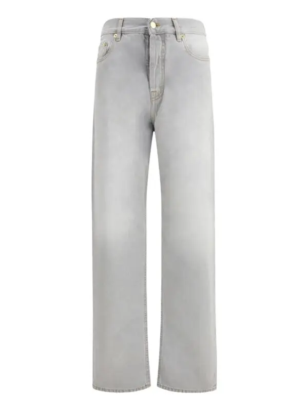DARKPARK High-waist Wide-leg Jeans - Gray