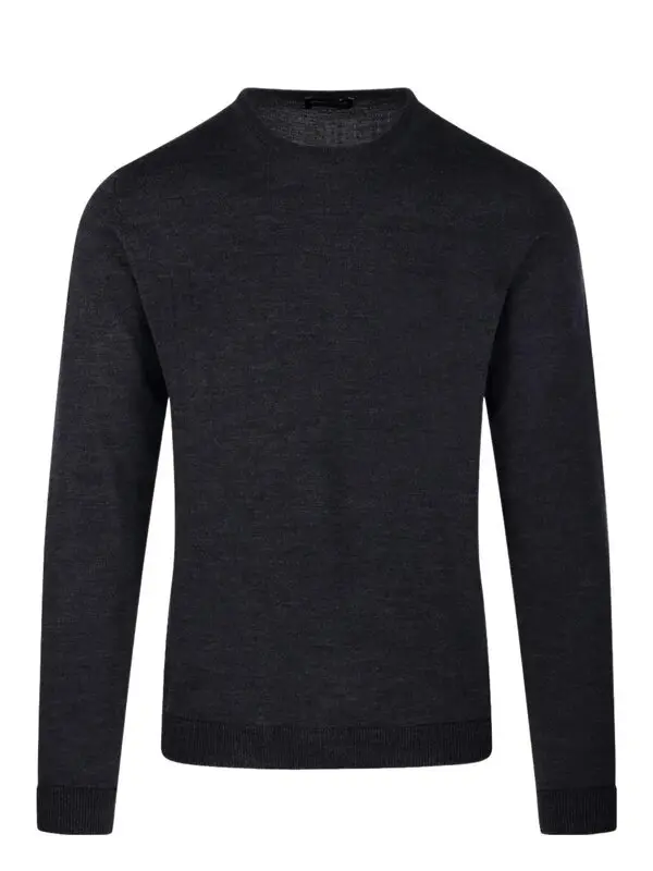 ROBERTO COLLINA Merino Wool Knitwear - Black