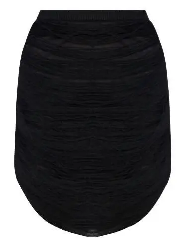 Attico Midi Skirt - Black