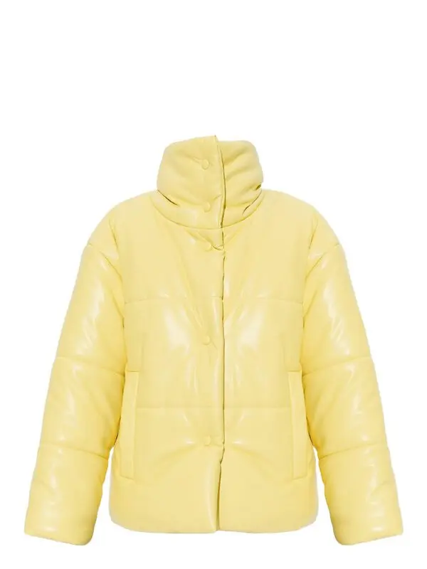 Nanushka Hide Puffer Jacket - Yellow