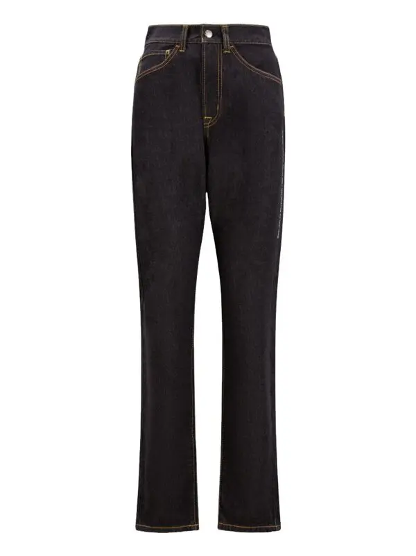 Moncler X Frgmt Loose Fit Jeans - Black