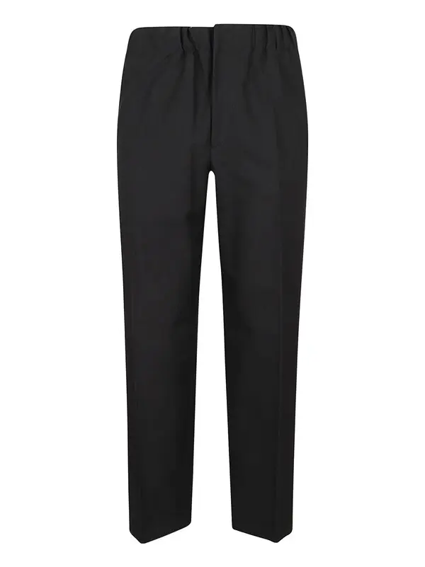 JIL SANDER Tapered Trousers - Black