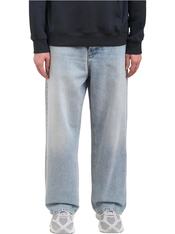 HAIKURE Five-pocket Denim Trousers - Gray