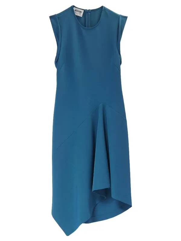 Moschino Asymmetrical Dress - Blue