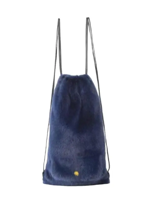 Simonette Ravizza Plush Backpack - Blue