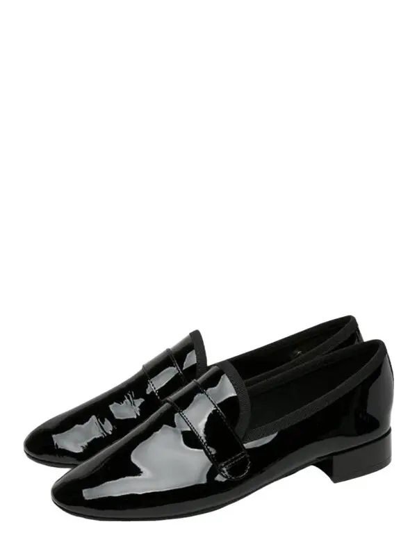 Repetto Round Toe Loafers - Black