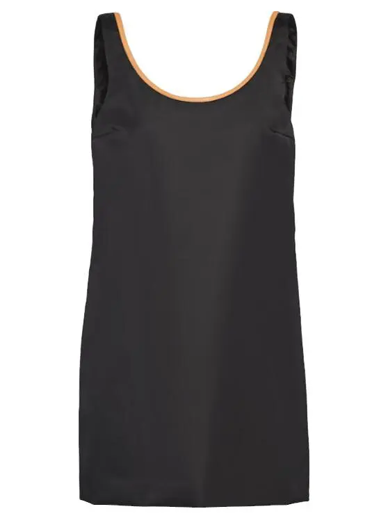 Prada Sleeveless Round Neck Dress - Black