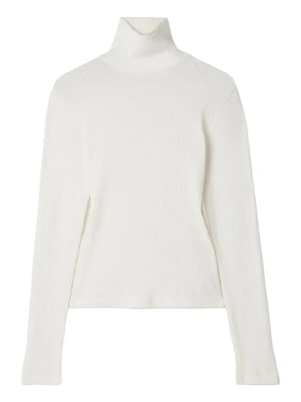 Citizens Of Humanity Ribbed Turtleneck Sweater - White