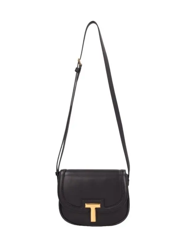 TOM FORD Small Wallis Crossbody Bag - Black