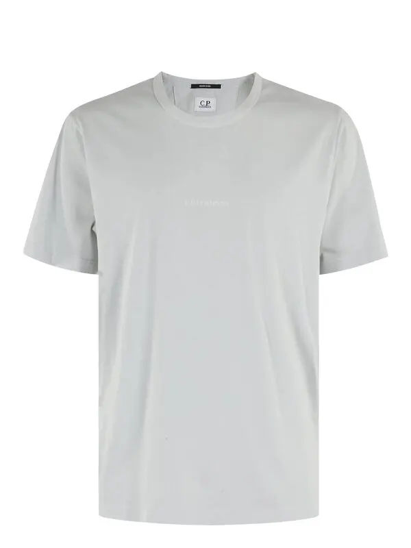 C.P. COMPANY Logo-print T-shirt - Grey