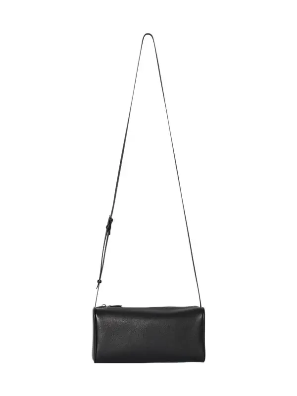 THE ROW 90's Zipped Crossbody Bag - Black