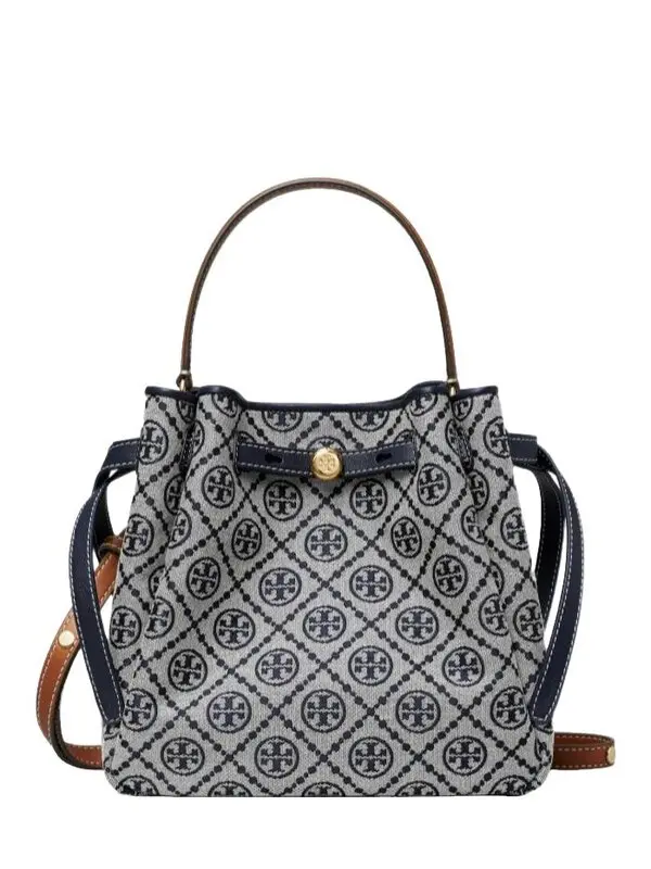 Tory Burch Romy Bucket Bag - Navy Blue