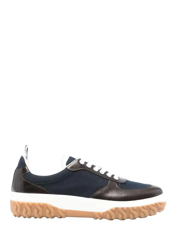 Thom Browne Panelled Lace-up Sneakers - Multicolor