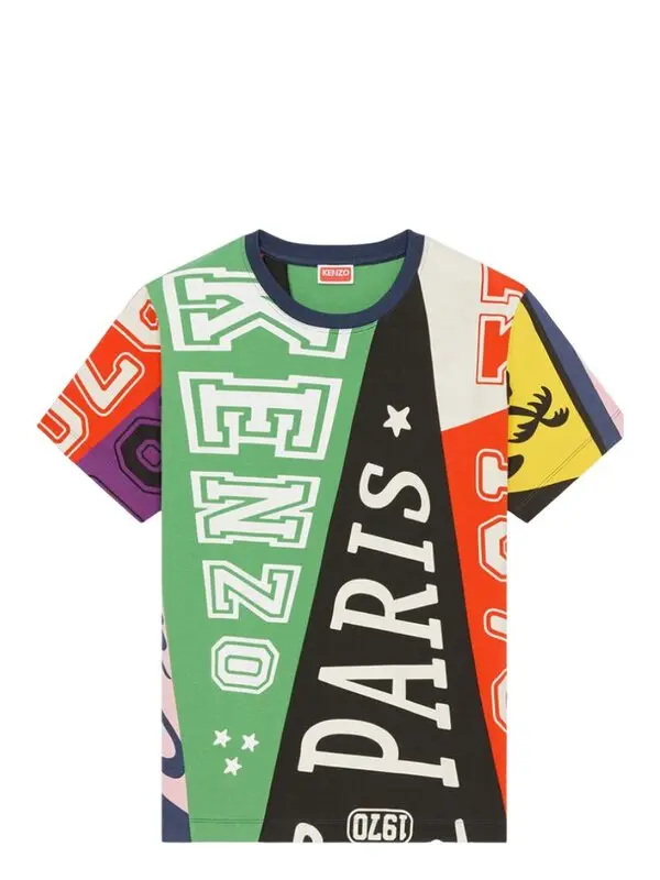 Kenzo Printed Crewneck T-shirt - Multicolor