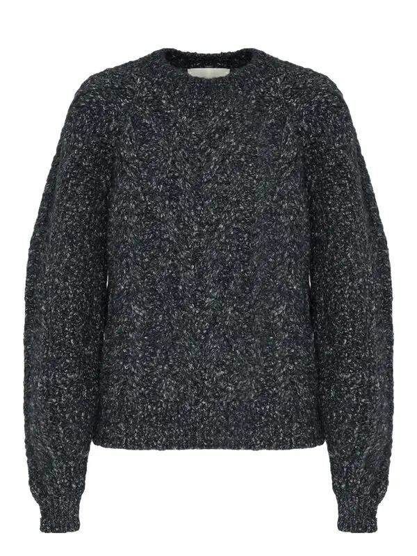 Isabel Marant Étoile Crewneck Long-sleeved Jumper - Gris Anthracite