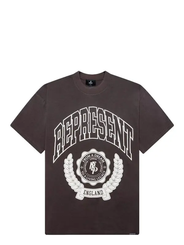 REPRESENT Crest Graphic T-shirt - Black