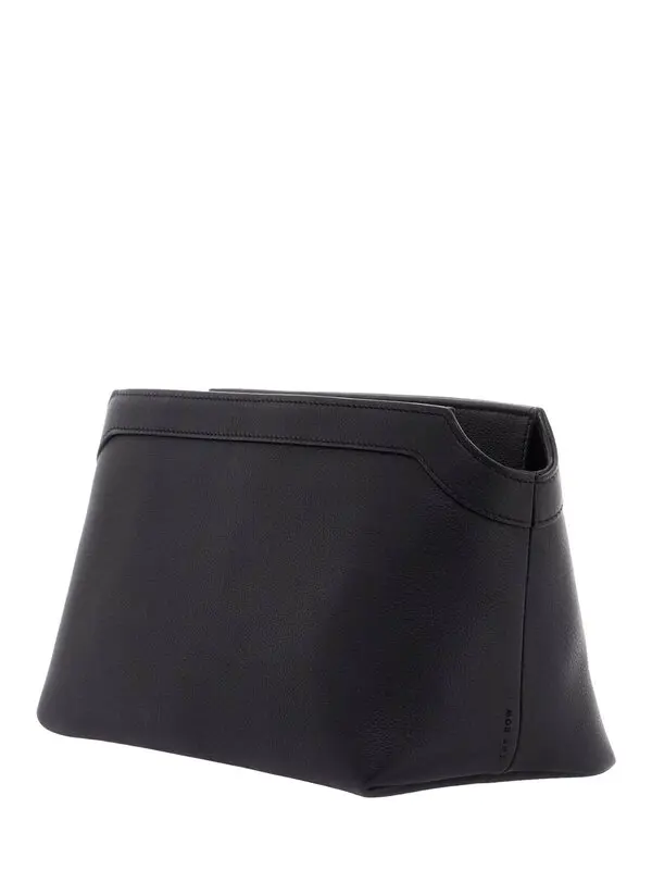 THE ROW Terrasse" Zipped Makeup Bag - Black