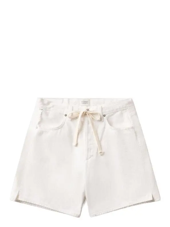 Citizens Of Humanity Brynn Drawstring Shorts - White