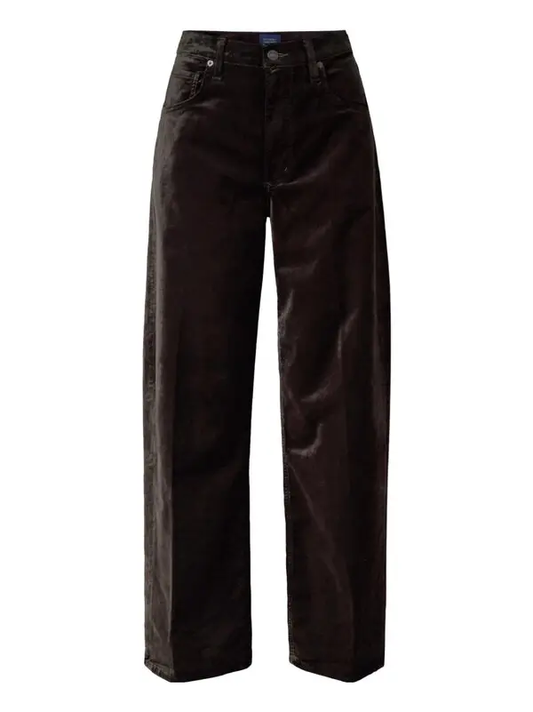 Citizens Of Humanity Ayla Wide-leg Pants - Chocolate