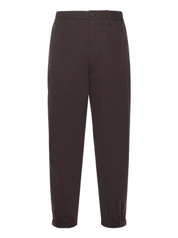 Herno Belt Loop Casual Pants - Black