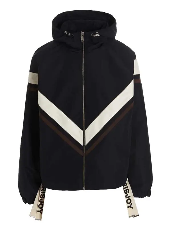 Khrisjoy Hooded Zipped-up Jacket - Black