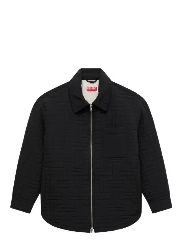 Kenzo Quilted Blouson Jacket - Black