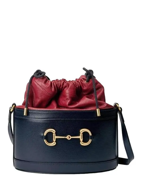 Gucci 1955 Horsebit Shoulder Bag - Black