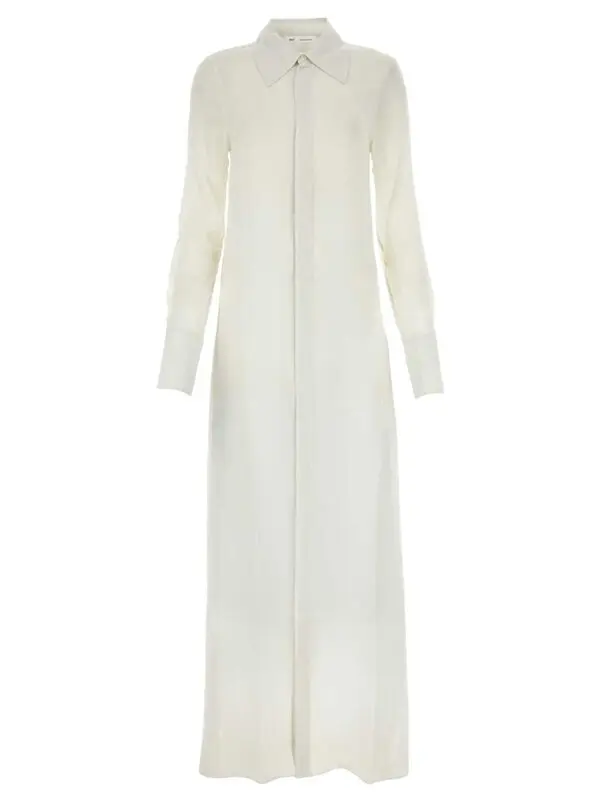 AMI Paris Long-sleeved Shirt Dress - No