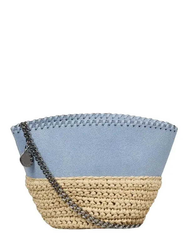 Stella McCartney Falabella Chain-linked Mini Shoulder Bag - Blue