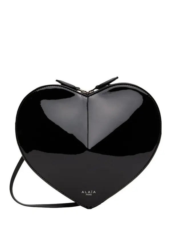 Alaïa Le Coeur Shoulder Bag - Black