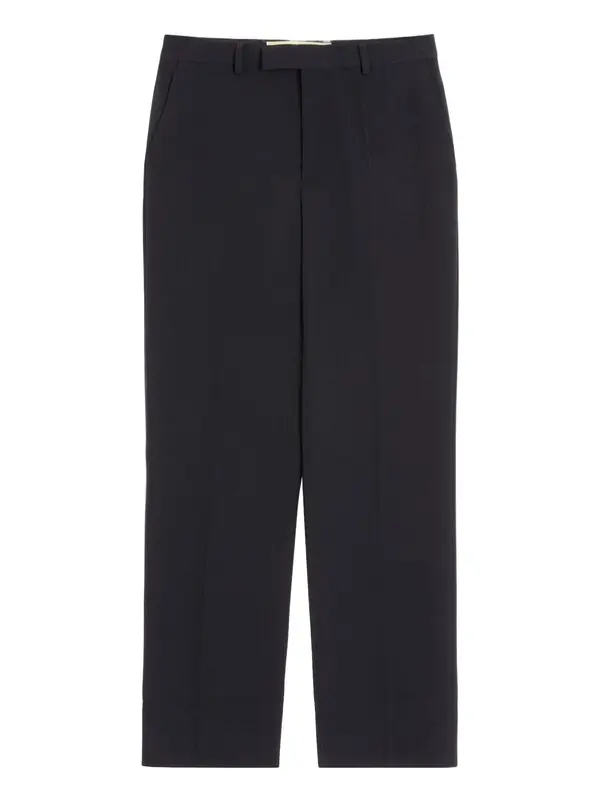 Valentino Garavani Pleated Tailored Trousers - Navy Blue