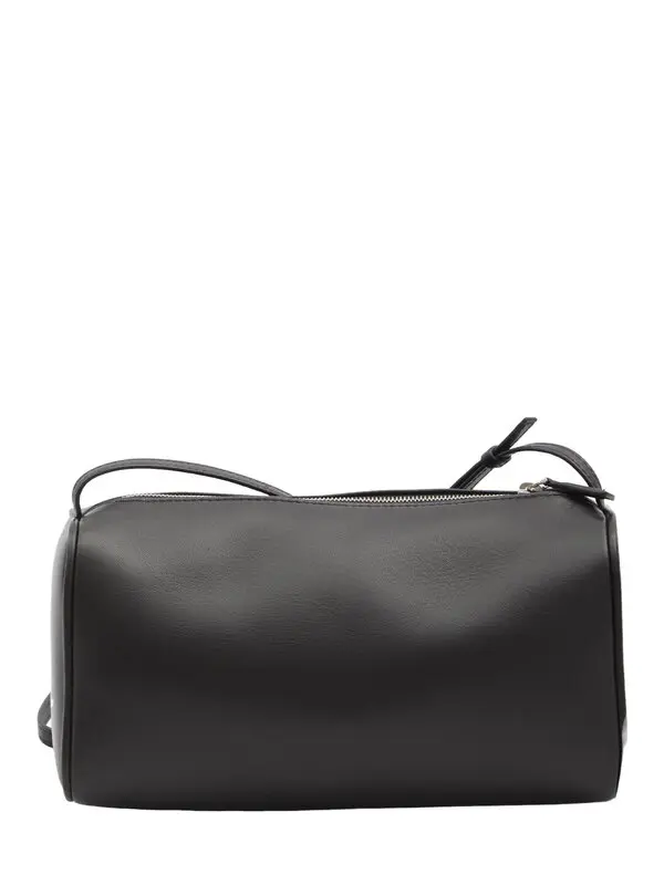 THE ROW Zip Cross Bag - Black
