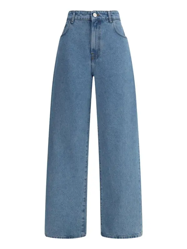RÓHE Signature Baggy Fit Jeans - Blue