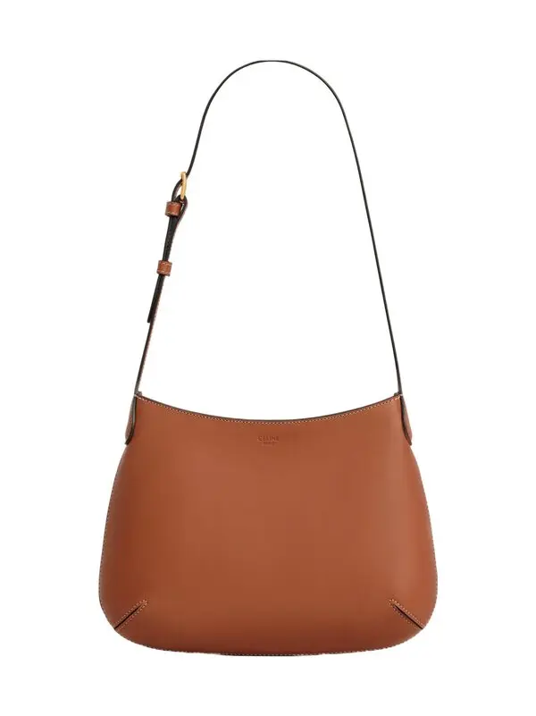 Celine Alice Hobo Bag In Natural Calfskin - Tan