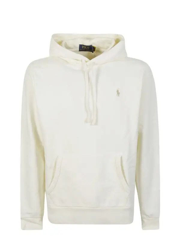 Polo Ralph Lauren Loopback Fleece Hoodie - White
