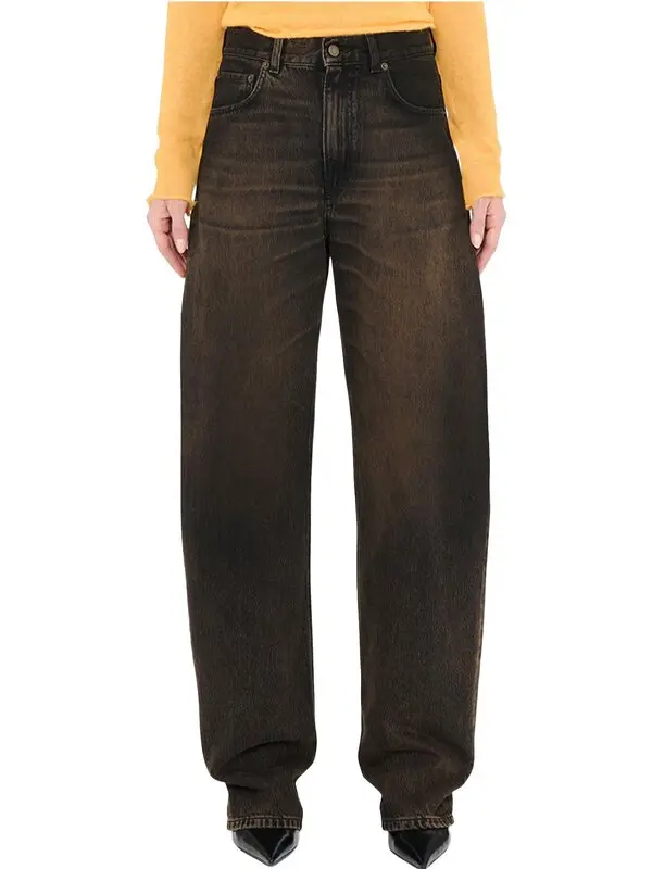 HAIKURE Multi-pocket Jeans - Black