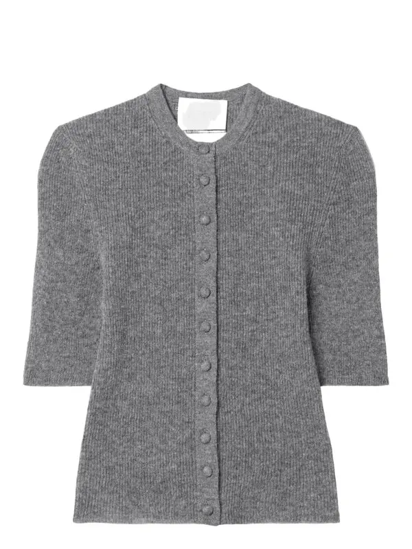 Citizens Of Humanity Tabitha Ribbed Cardigan - Grey