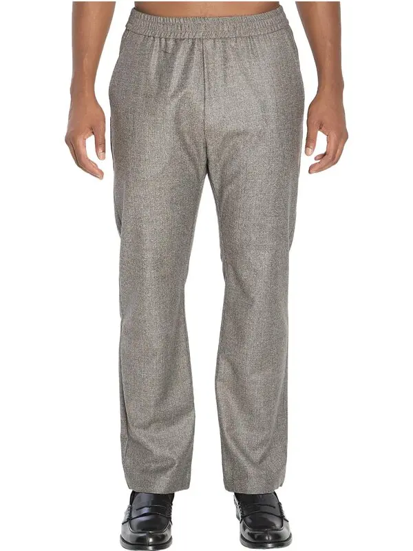 Barena Venezia Wool Trousers With Elasticated Waistband - Gray