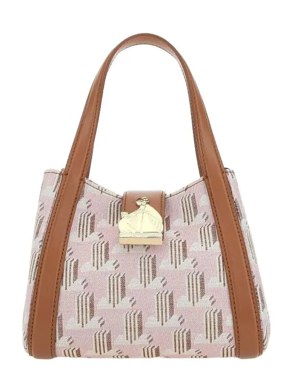 LANVIN Small Printed Handbag - Brown