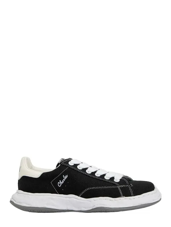 Mihara Yasuhiro Charles Canvas Sneakers - Black