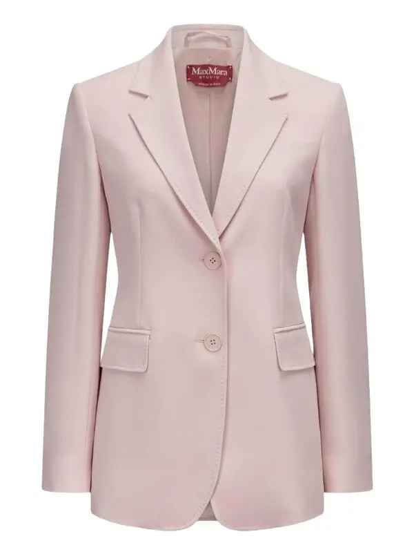 Max Mara Linz Tailored Blazer - Nude