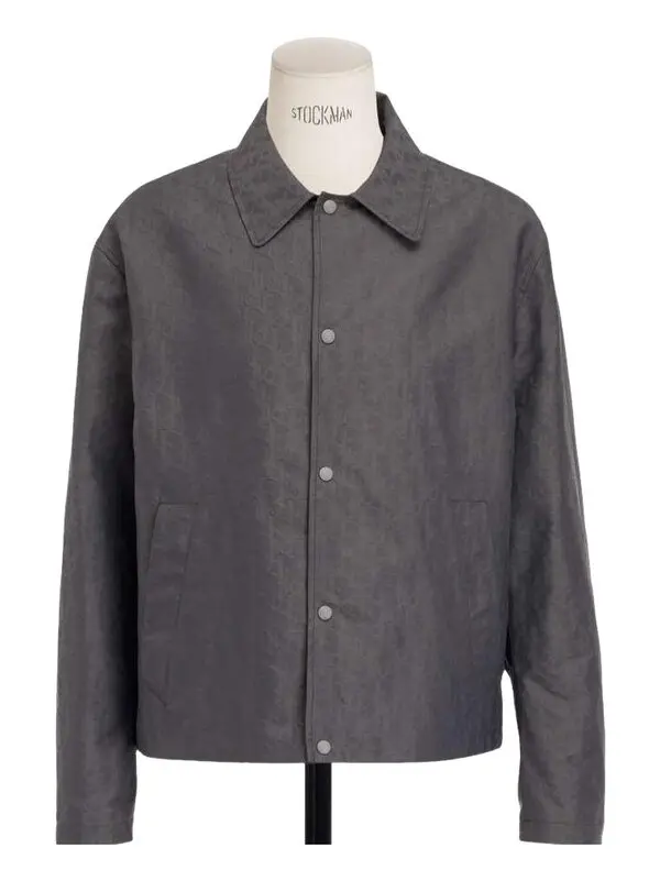 Dior Oblique Jacquard Blouson Jacket - Black