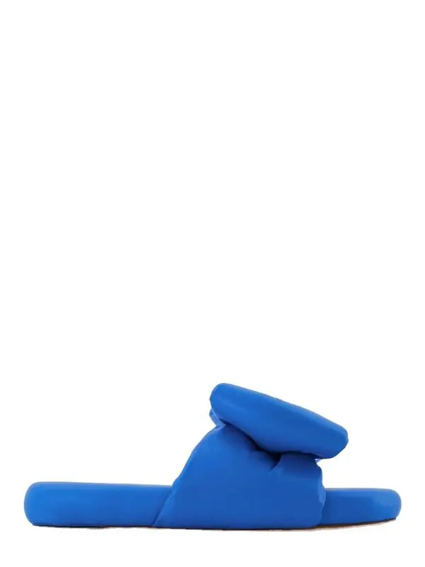 Off-White Bow Detail Slip-on Sandals - Blue