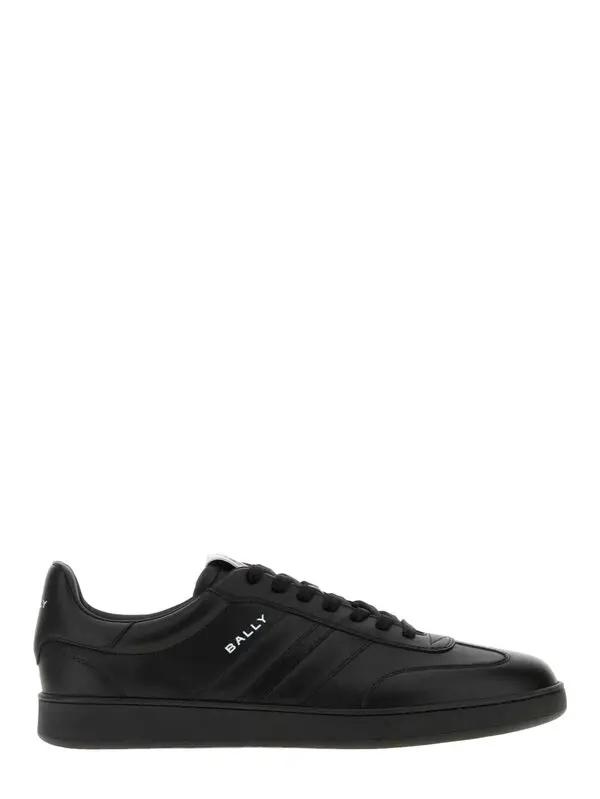 Bally Retro Crest Lace-up Sneakers - Black