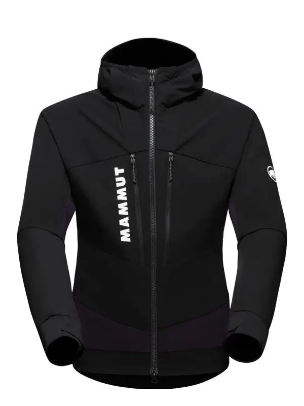 MAMMUT Aenergy So Hybrid Hooded Zip Performance Jacket - Black