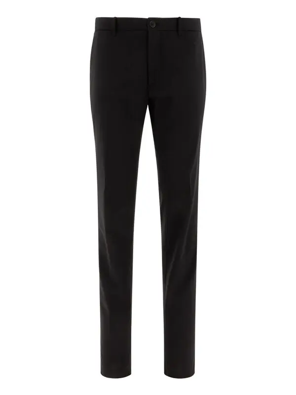 Incotex Elastic Waist Trousers - Black