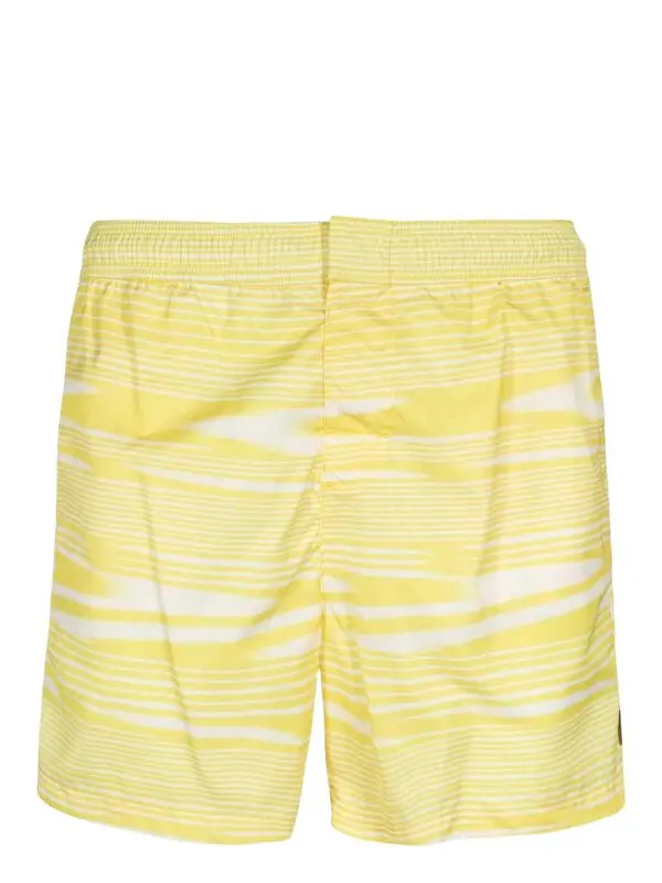 Missoni Logo Swim Shorts - Yellow