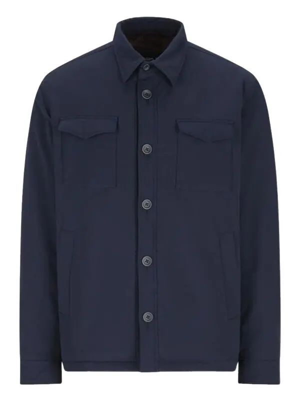Herno Buttoned Jacket - Black